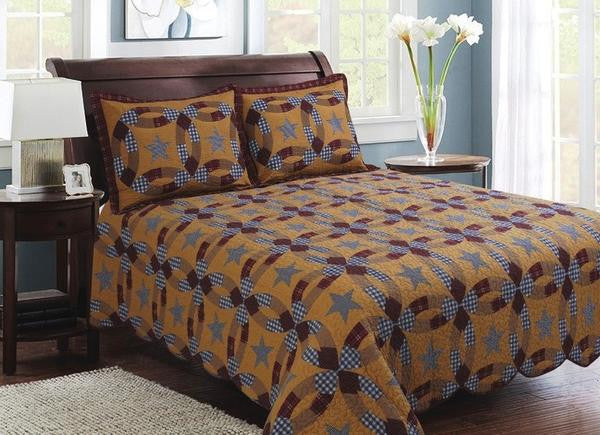 PRAIRIE WEDDING RING Western Star Bedding Collection - Wild West Living