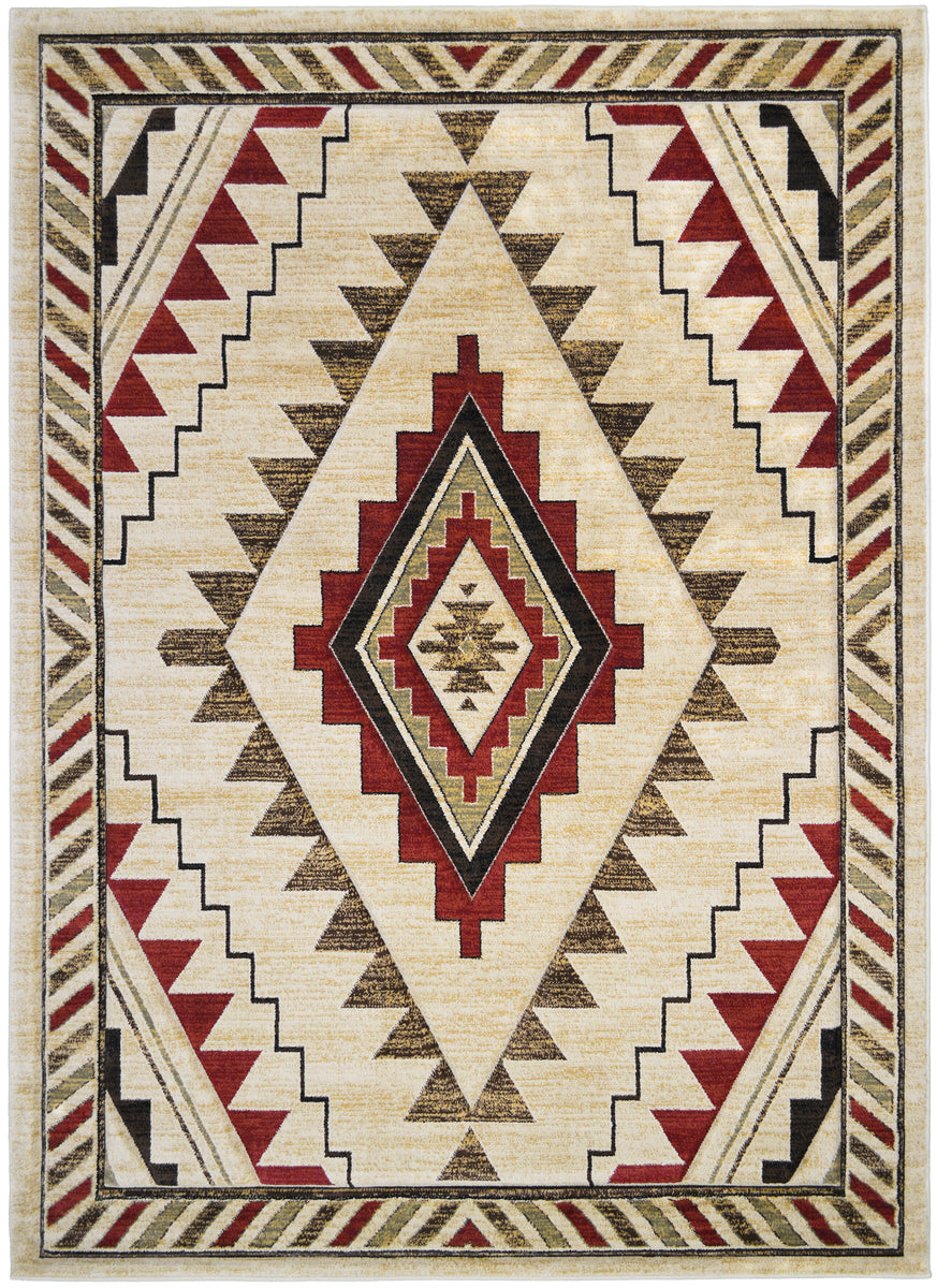 "Taos Antique" Lodge Area Rug Collection - Available in 4 Sizes! – Wild ...