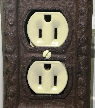 Cast Iron Outlet Cover – Wild West Living