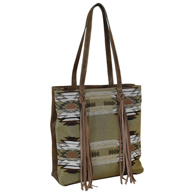 Tony Lama Aztec Jacquard Tote with Concealed Carry – Wild West Living