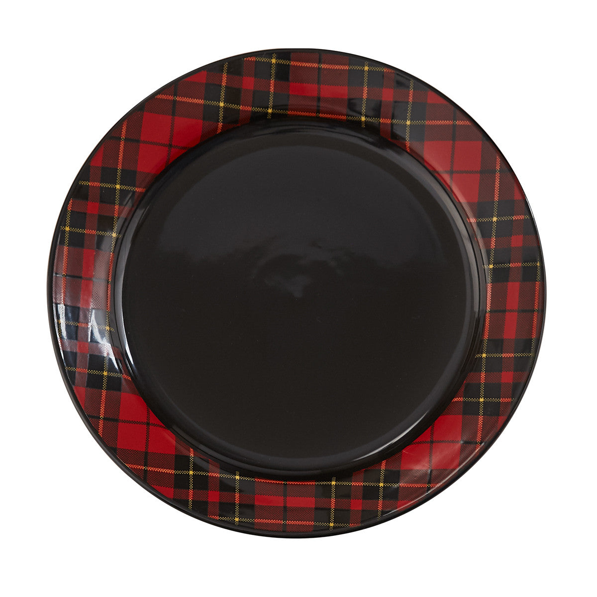 Sportsman Plaid 16-Piece Ceramic Dinnerware Set – Wild West Living