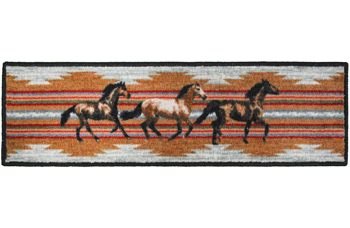 "Gallop" Western Stair Tread - 9" x 30" – Wild West Living