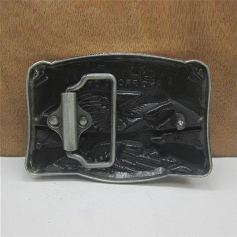 "Redneck And Proud Of It!" Metal Belt Buckle – Wild West Living