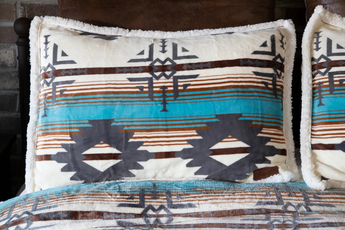 Wrangler Lone Mountain Sherpa Bedding Set – Wild West Living