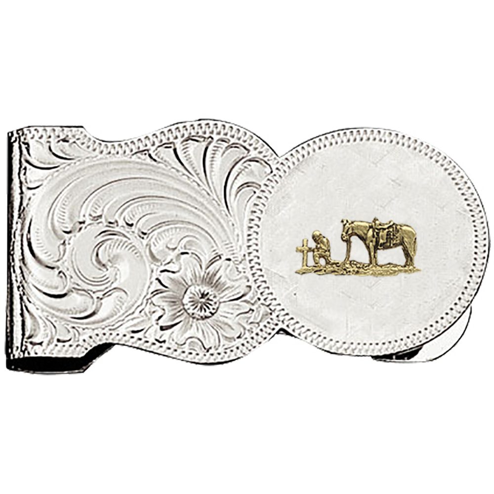 Western Praying Cowboy Money Clip – Wild West Living