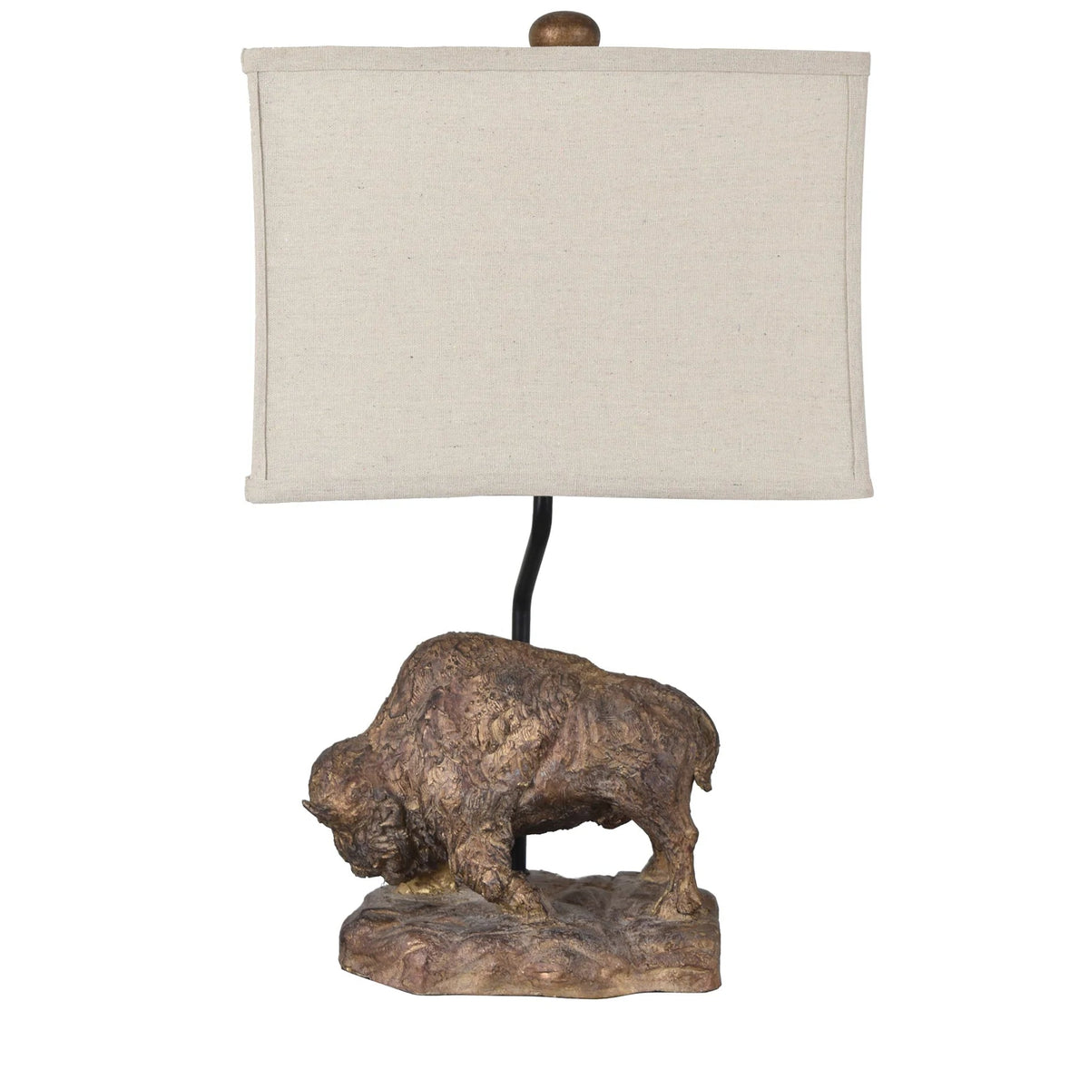 "Home on The Range" Buffalo Table Lamp - 2 Pack – Wild West Living