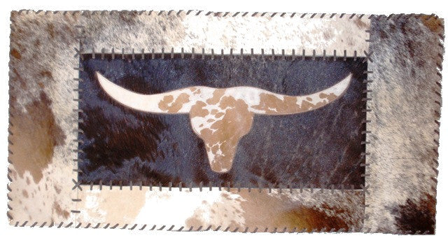 Western Cowhide Longhorn Rug - 20" x 40" – Wild West Living