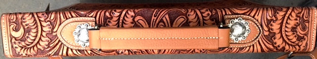 Western Natural Tooled Briefcase/Laptop Bag – Wild West Living