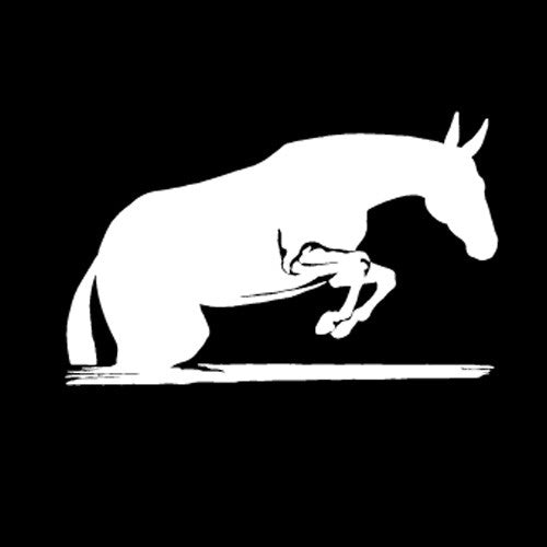 "Jumping Mule" High Performance Vinyl Decal – Wild West Living
