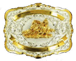"Team Roper" Western Trophy Belt Buckle – Wild West Living