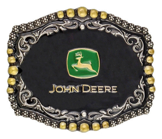 John Deere Medium Scalloped Belt Buckle – Wild West Living