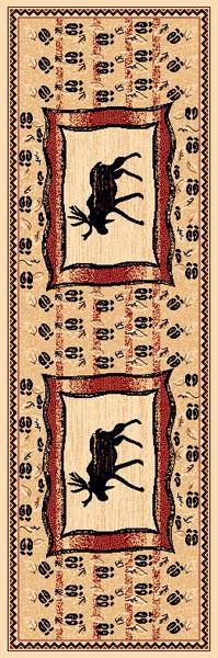 "Moose" Rustic Northwoods Area Rug (4 Sizes Available) – Wild West Living