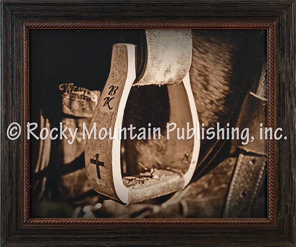 "A Way of Life" Western Framed Print – Wild West Living